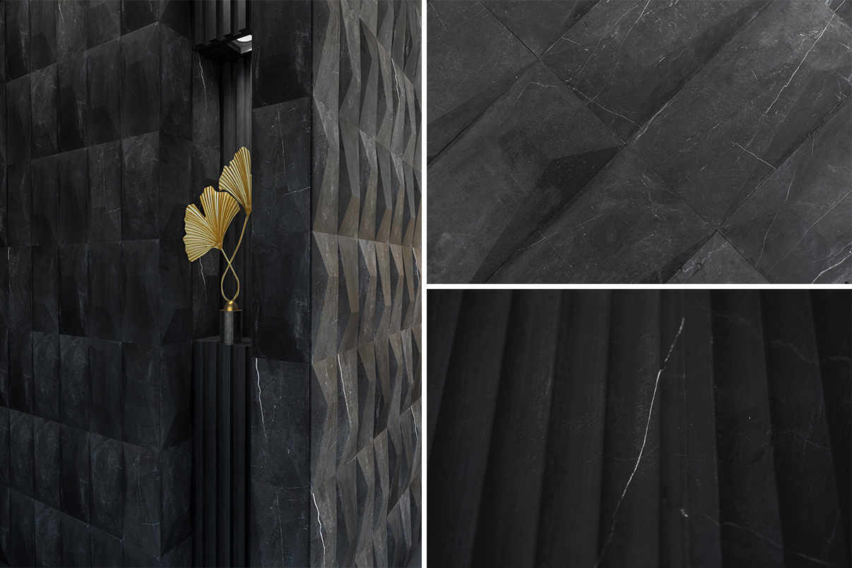 Introducing Geometric: Three-Dimensional Marble Tiles - Opustone